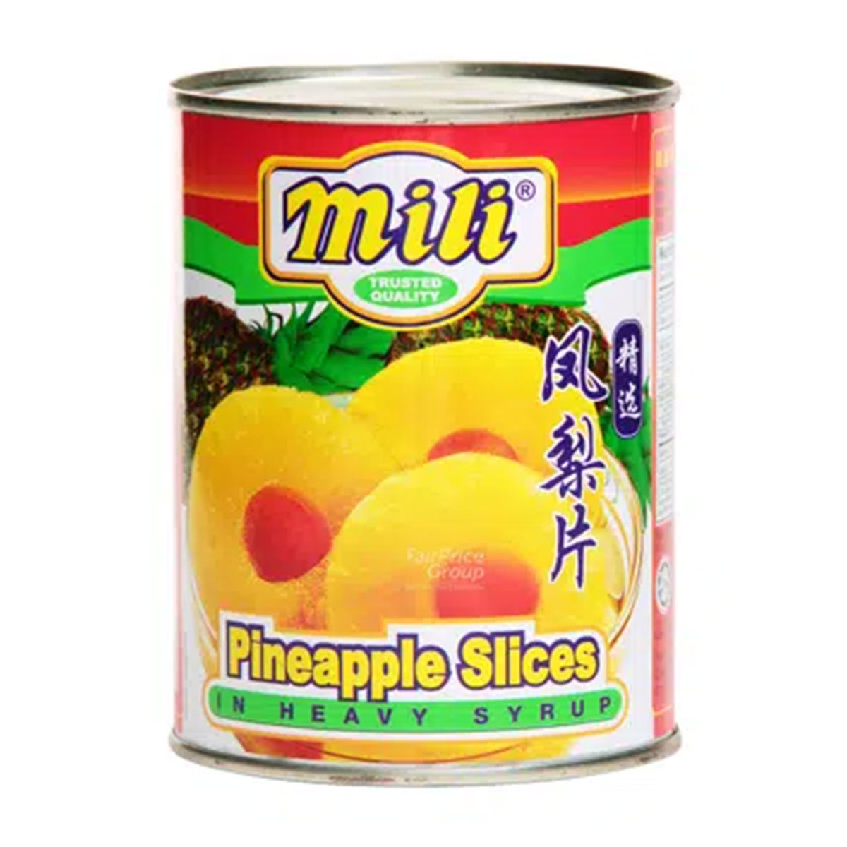 Mili Pineapple Sliced In Syrup - Growfood Supply