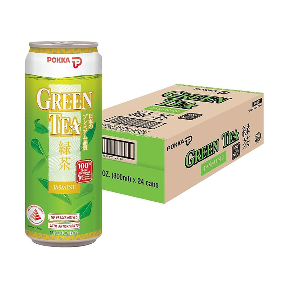 Pokka Canned Jasmine Green Tea - Growfood Supply